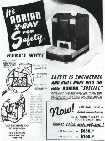 X-Ray Shoe-Fitting Machine - America Comes Alive