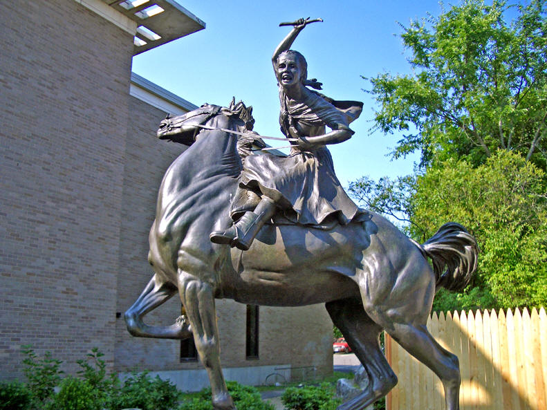 Sybil Ludington, 16, Helped Patriots in Revolutionary War - America ...