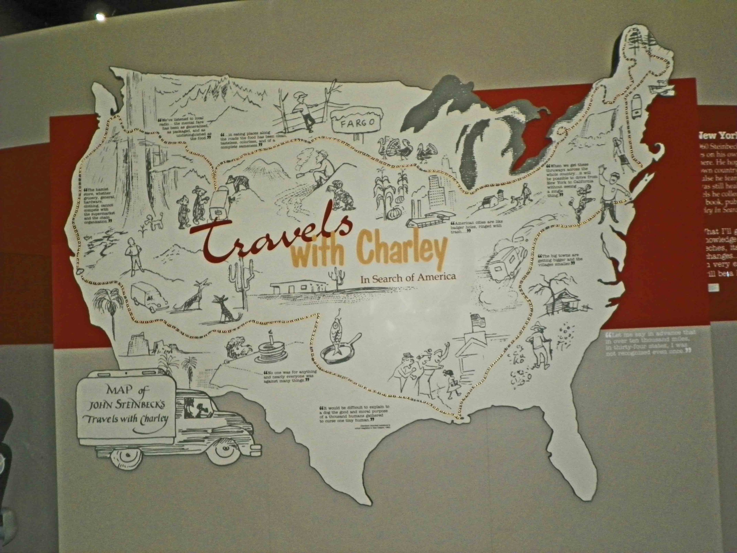 John Steinbeck's Poodle, Charley - America Comes Alive